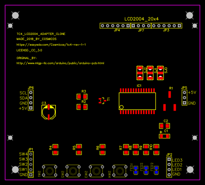 TC4 LCD - OSHWLab