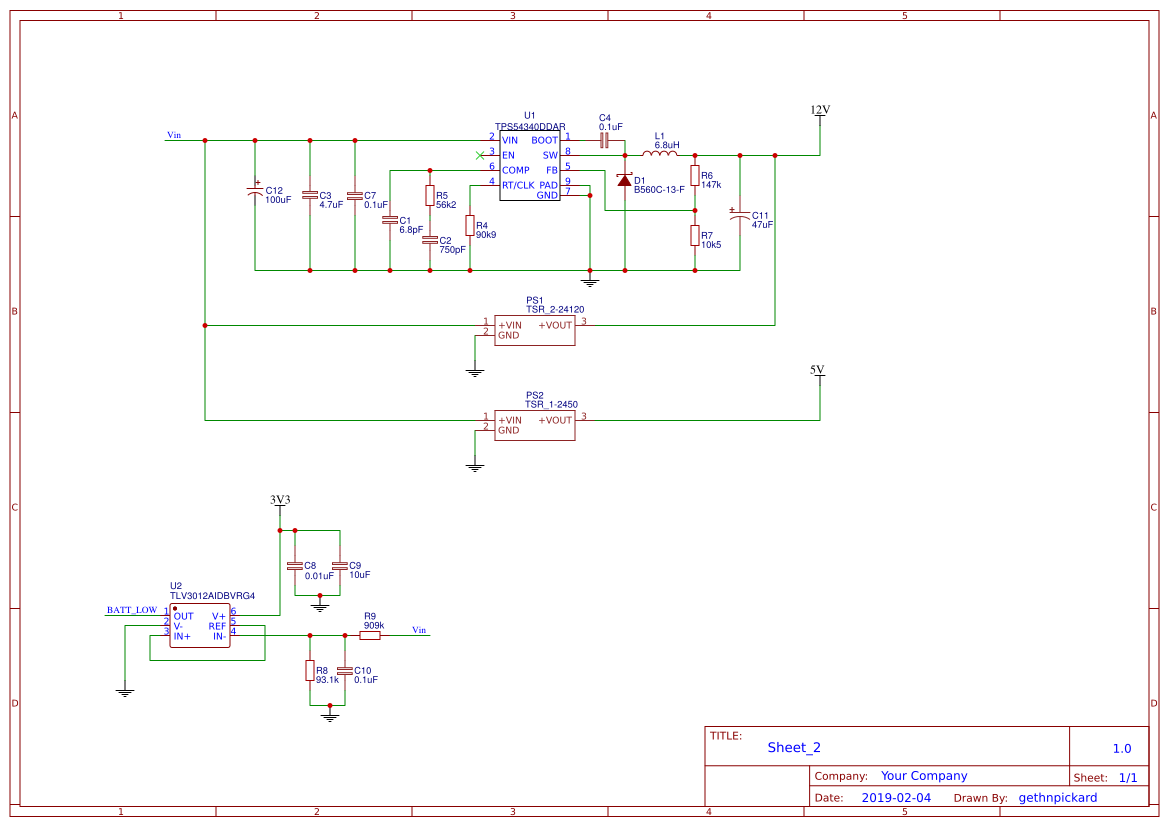 Power Management Board - OSHWLab