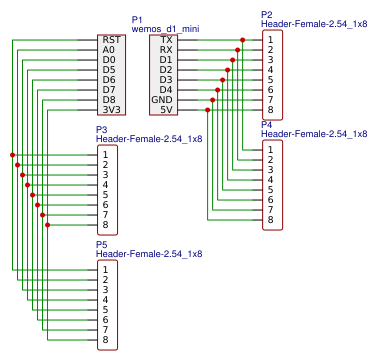 Wemos D1 mini Long Ext - OSHWLab