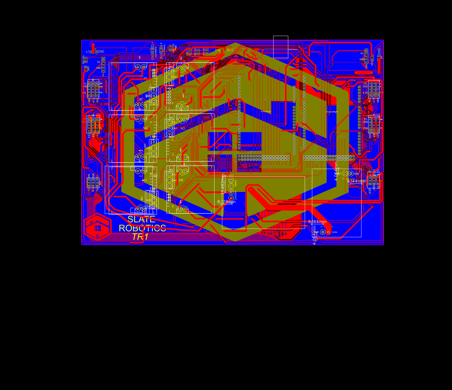 TR1 Backpack PCB - OSHWLab
