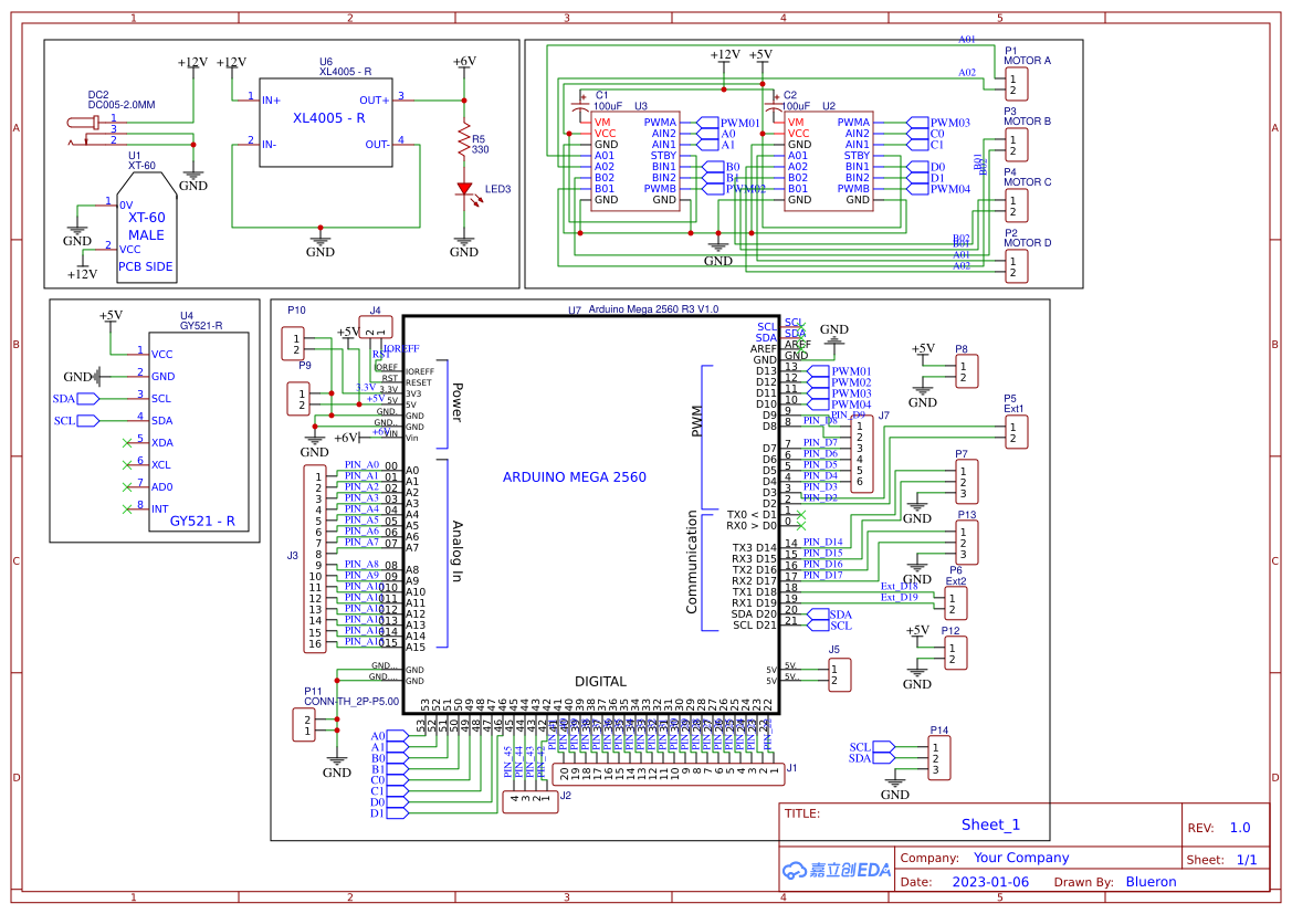 Project motor - EasyEDA open source hardware lab