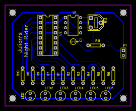 Julian's Knight Rider 2 - EasyEDA open source hardware lab