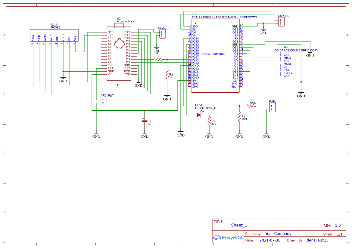 ESP_Tracker_Nano - EasyEDA open source hardware lab