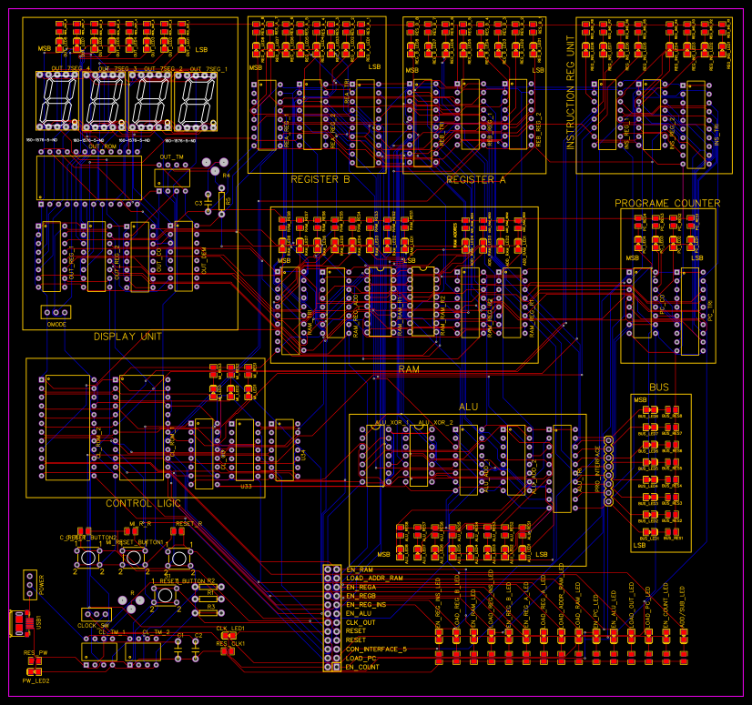 8bit_Computer - EasyEDA open source hardware lab