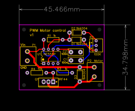PWM Motor control - EasyEDA open source hardware lab