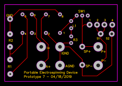 PED prototype 7 - EasyEDA open source hardware lab