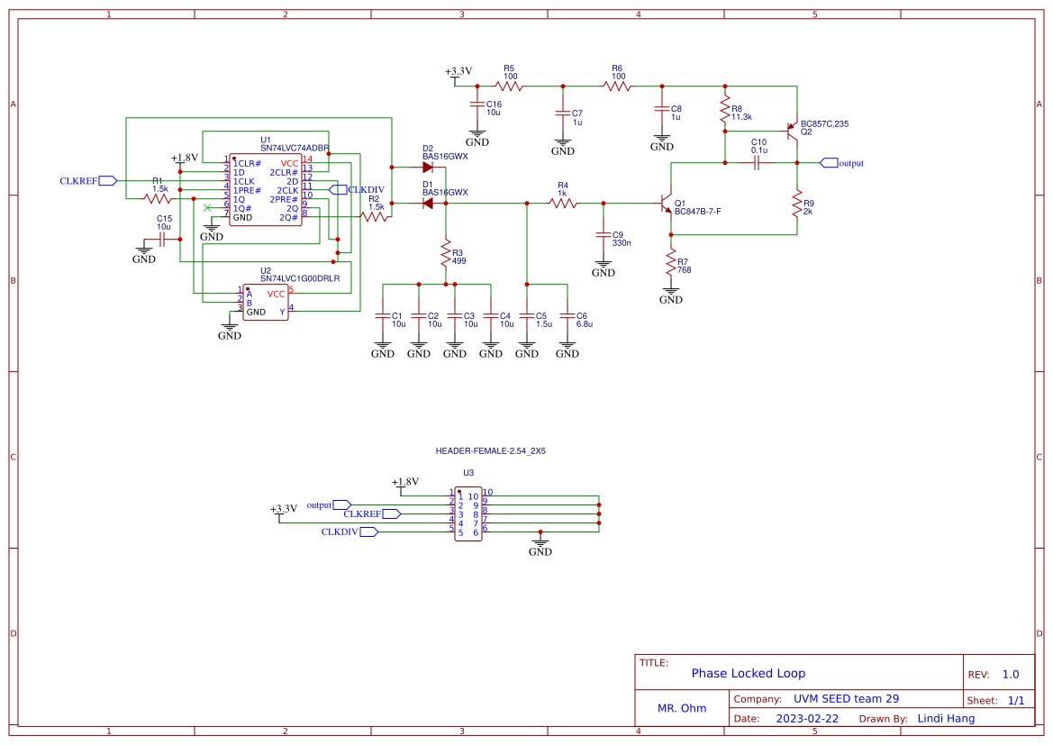 PLL cirucit - EasyEDA open source hardware lab