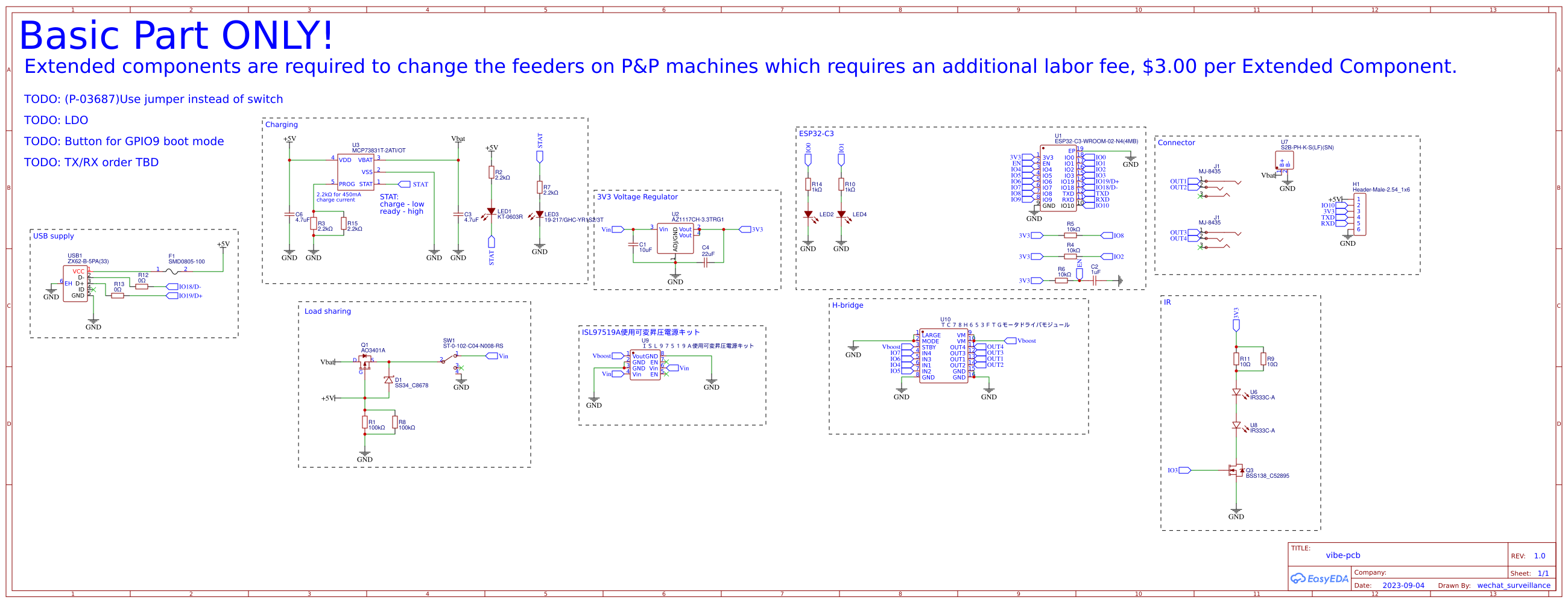 (broken) vibe-pcb - EasyEDA open source hardware lab