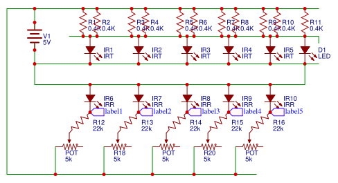 Infrared Sensor Board - EasyEDA open source hardware lab