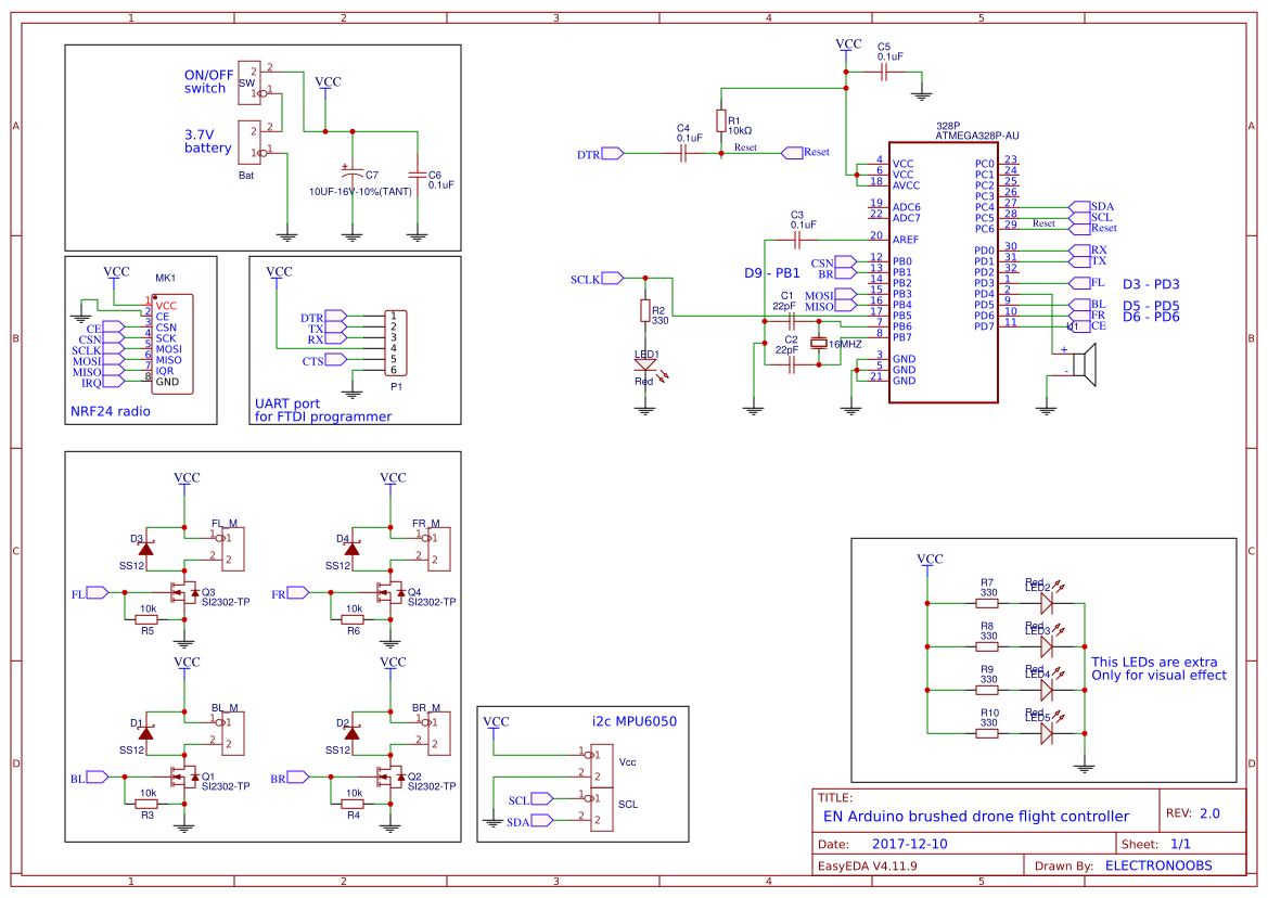 EN_Brushed_drone_V3 - OSHWLab