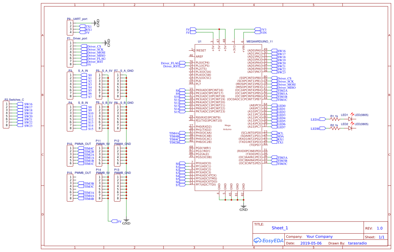 Steppers_control_main_board - EasyEDA open source hardware lab