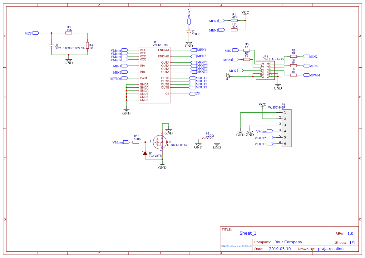 EMS 30 A H BRIDGE - EasyEDA open source hardware lab
