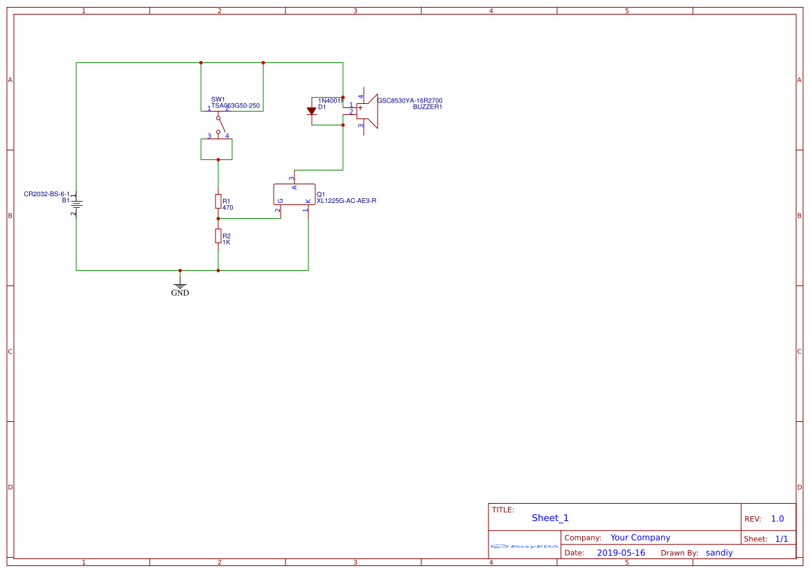 BUZZER FINAL - EasyEDA open source hardware lab