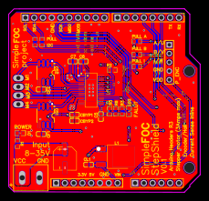 SimpleFOC StepShield - OSHWLab