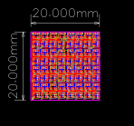 20x20mm 8x8 WS2812b led matrix - EasyEDA open source hardware lab