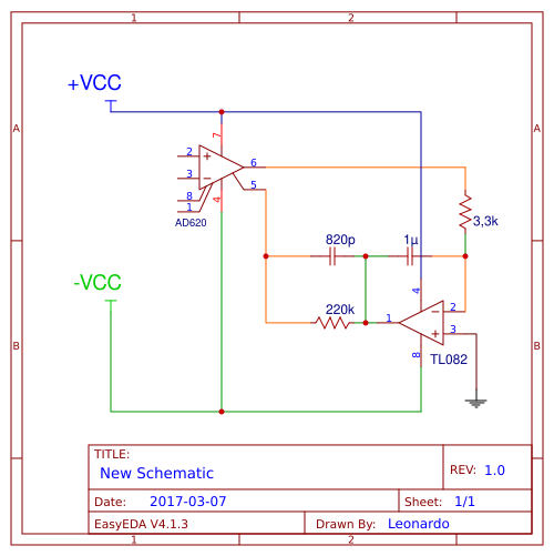 ECG Devil - EasyEDA open source hardware lab