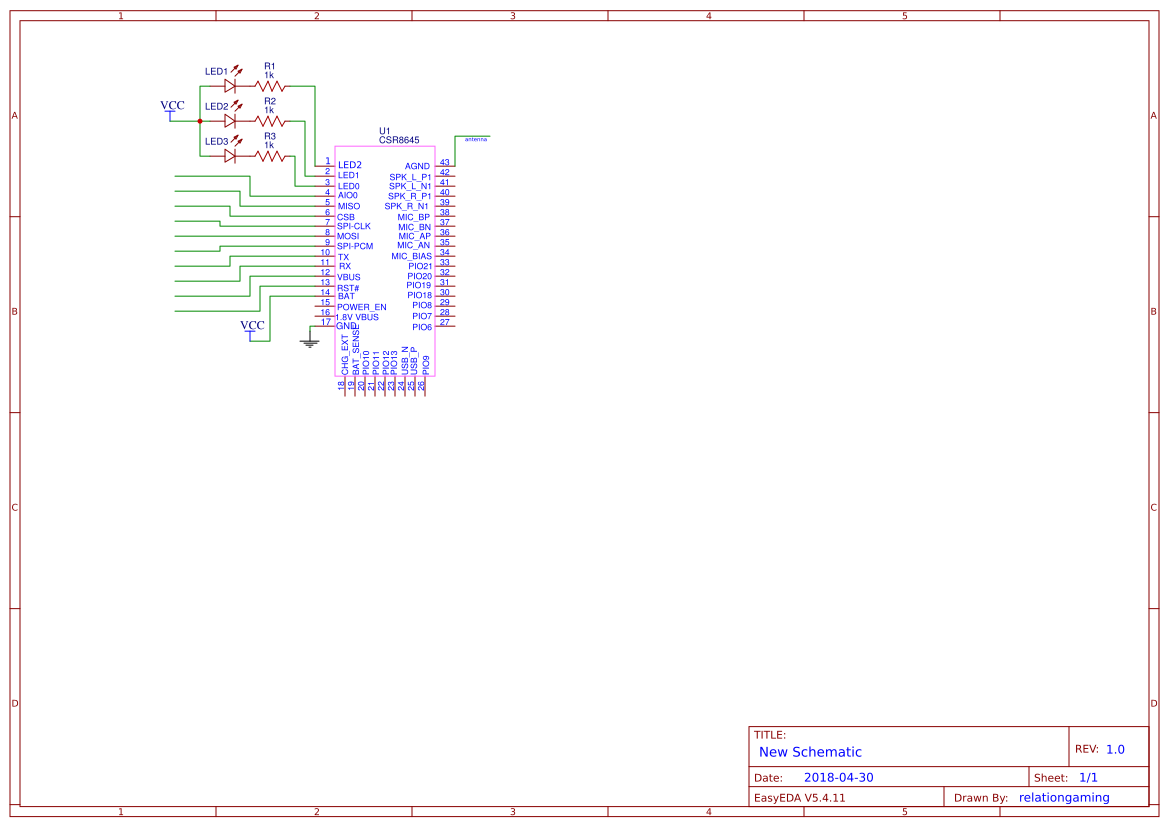 Bluetooth Headset - Platform for creating and sharing projects - OSHWLab