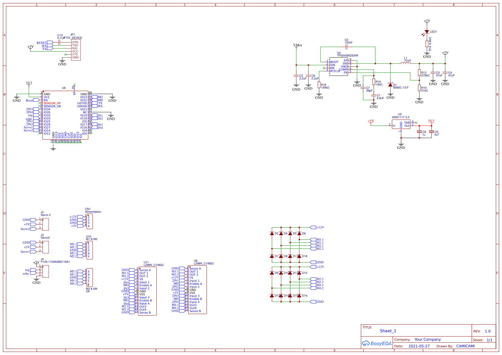 Robot - EasyEDA open source hardware lab