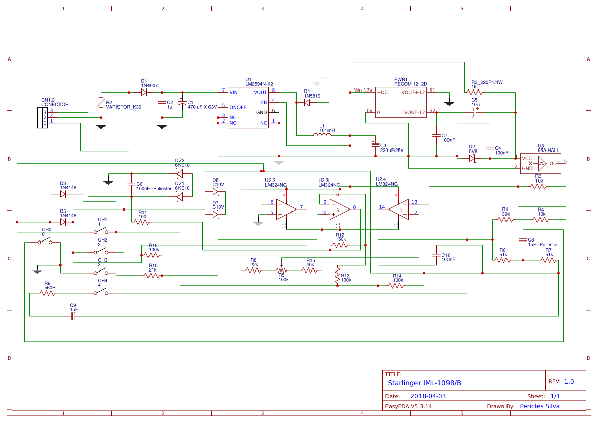 PLACA TEAR - OSHWLab