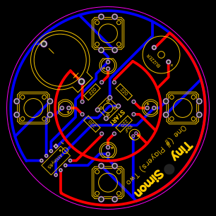 tiny simon - OSHWLab