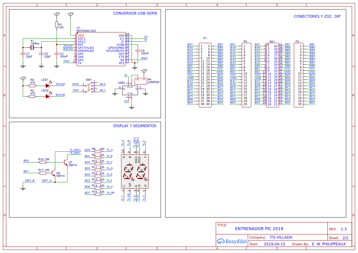 Entrenador Villada 2019 - OSHWLab