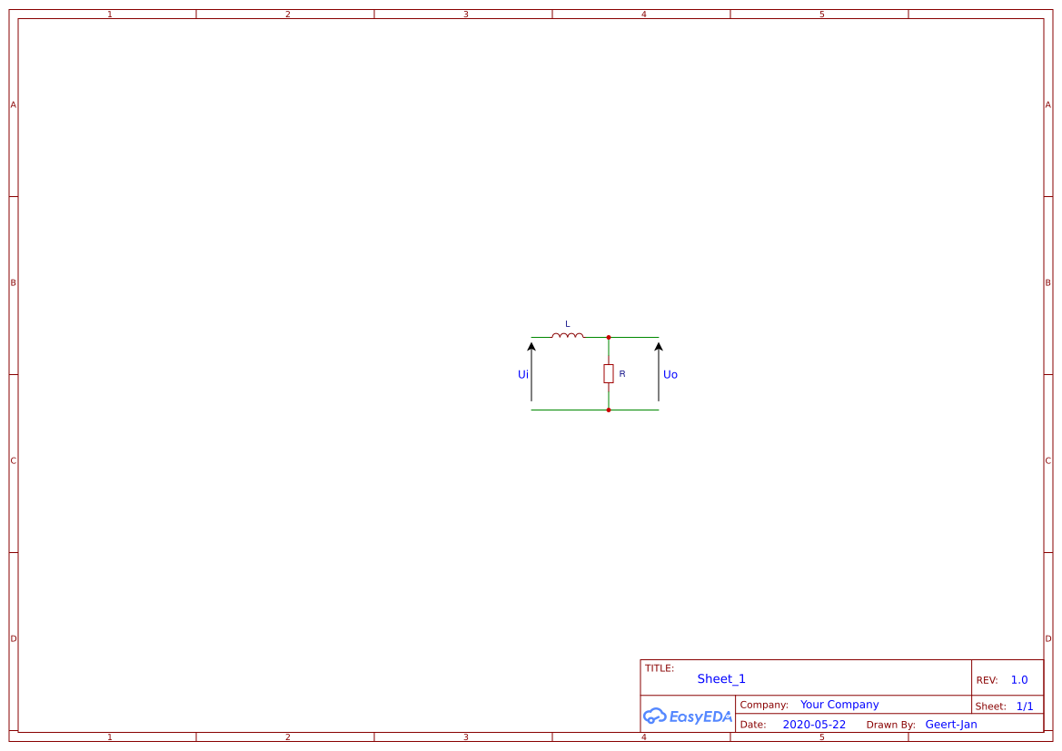 Simulation Opamp - OSHWLab