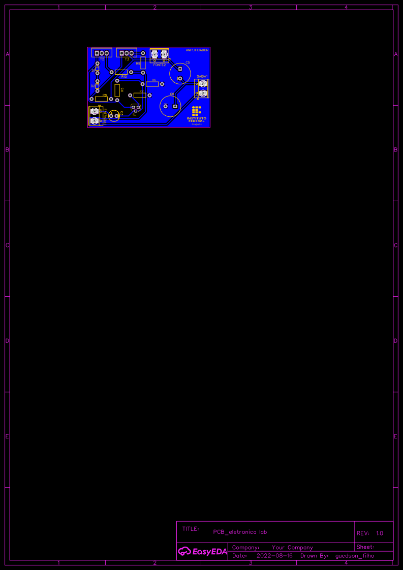 eletronica lab - EasyEDA open source hardware lab