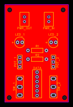Sequencer front panel PCB - OSHWLab