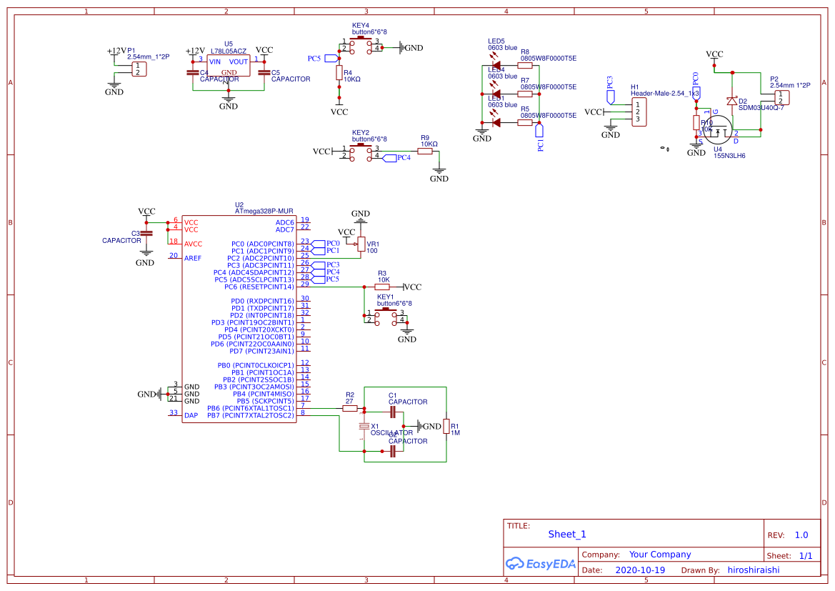 Hiro_Test - EasyEDA open source hardware lab