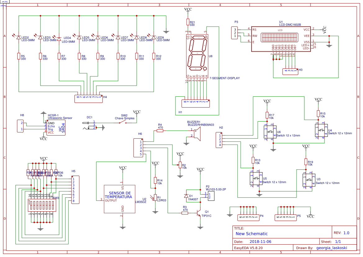 Placa Arduíno - Platform for creating and sharing projects - OSHWLab