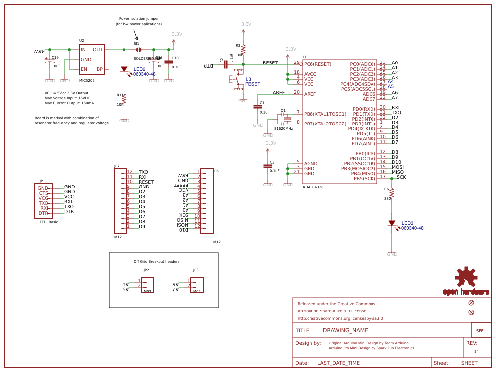 Arduino Promini Easyeda Open Source Hardware Lab