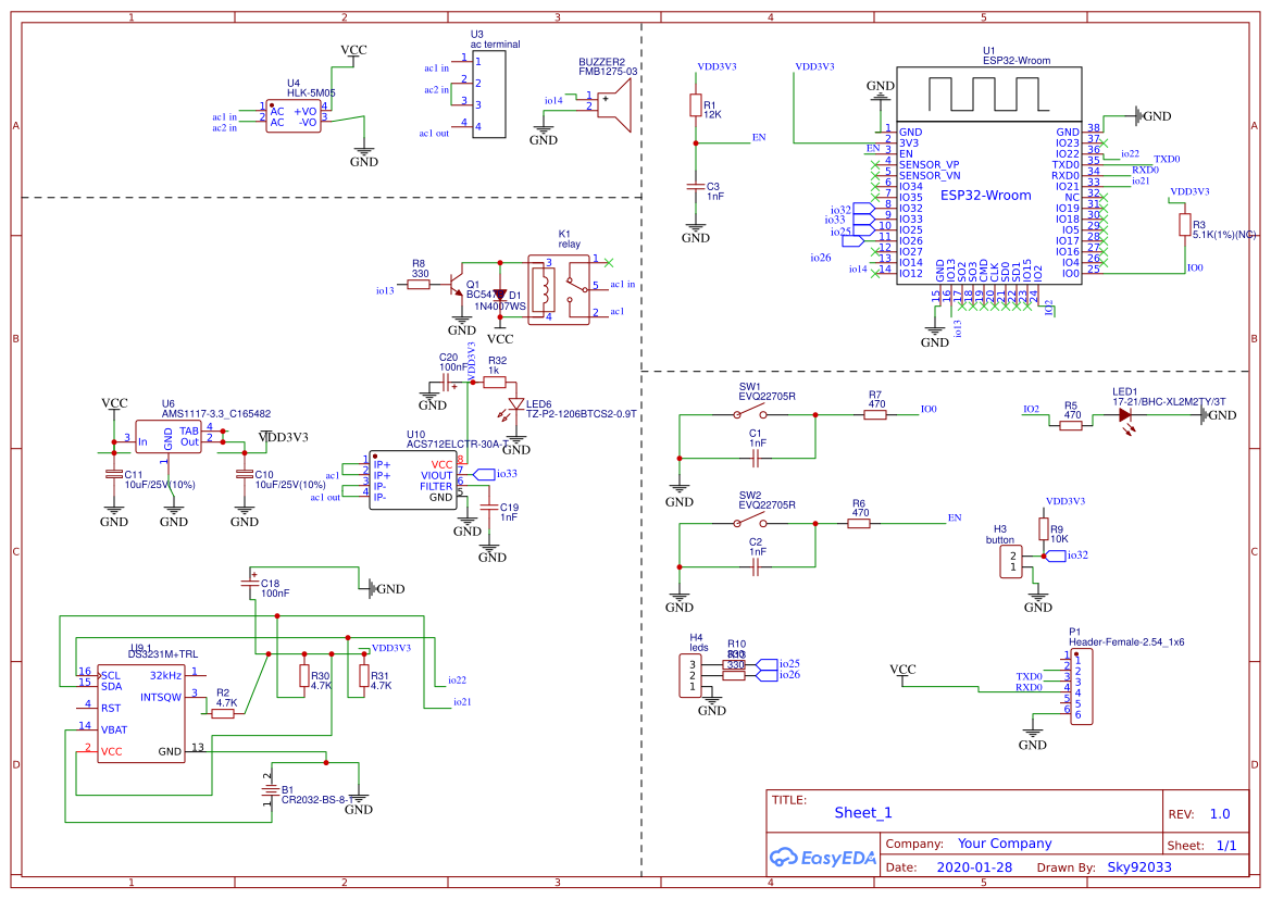 Friday Switch - EasyEDA open source hardware lab