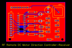 RF Remote DC Motor Direction Controller—Transceiver - OSHWLab