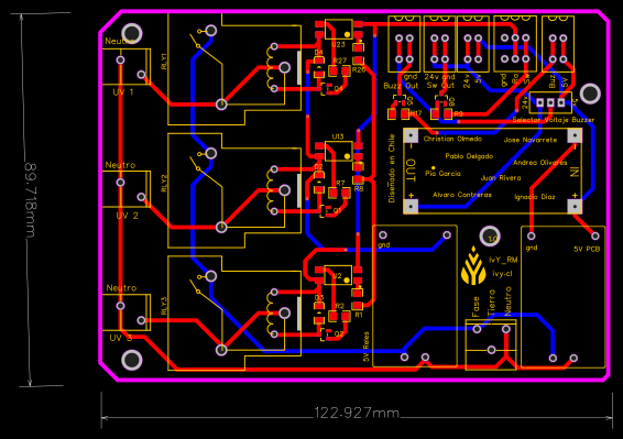 placa reles 2.0 - EasyEDA open source hardware lab