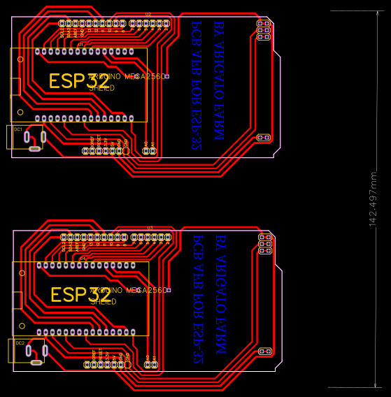Pcb Esp32 On Arduino Copy Test Easyeda Open Source Hardware Lab