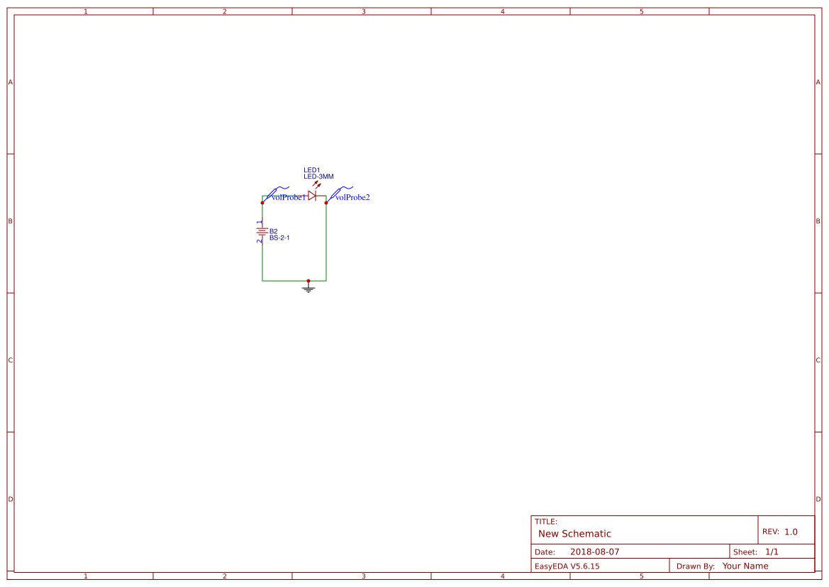 Simple led - EasyEDA open source hardware lab