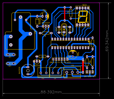 waterlevelcontroller using ATMEGA8 - EasyEDA open source hardware lab