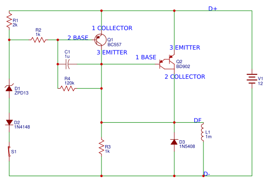 12 volt voltage regulator - EasyEDA open source hardware lab