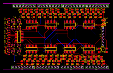 8x8 SMD LED Cube - EasyEDA open source hardware lab
