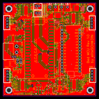 ender bed breakout board - EasyEDA open source hardware lab