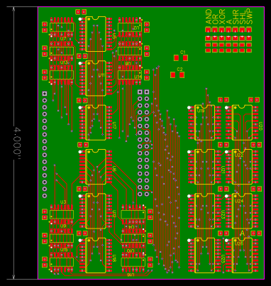 Homemade CPU LU - EasyEDA open source hardware lab