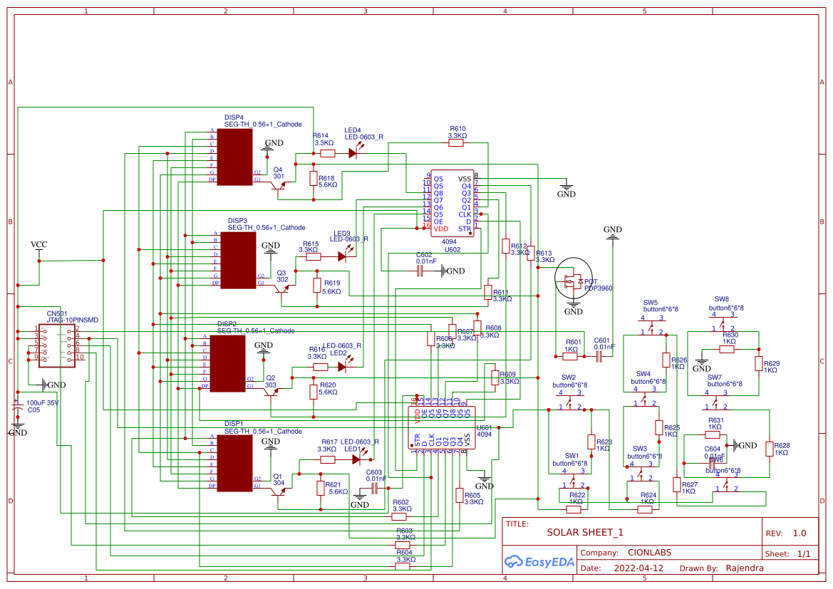 Solar PCB - OSHWLab