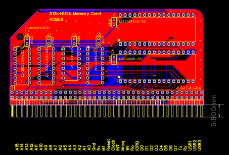 RCBUS 512k Ram + 512k Rom - EasyEDA open source hardware lab
