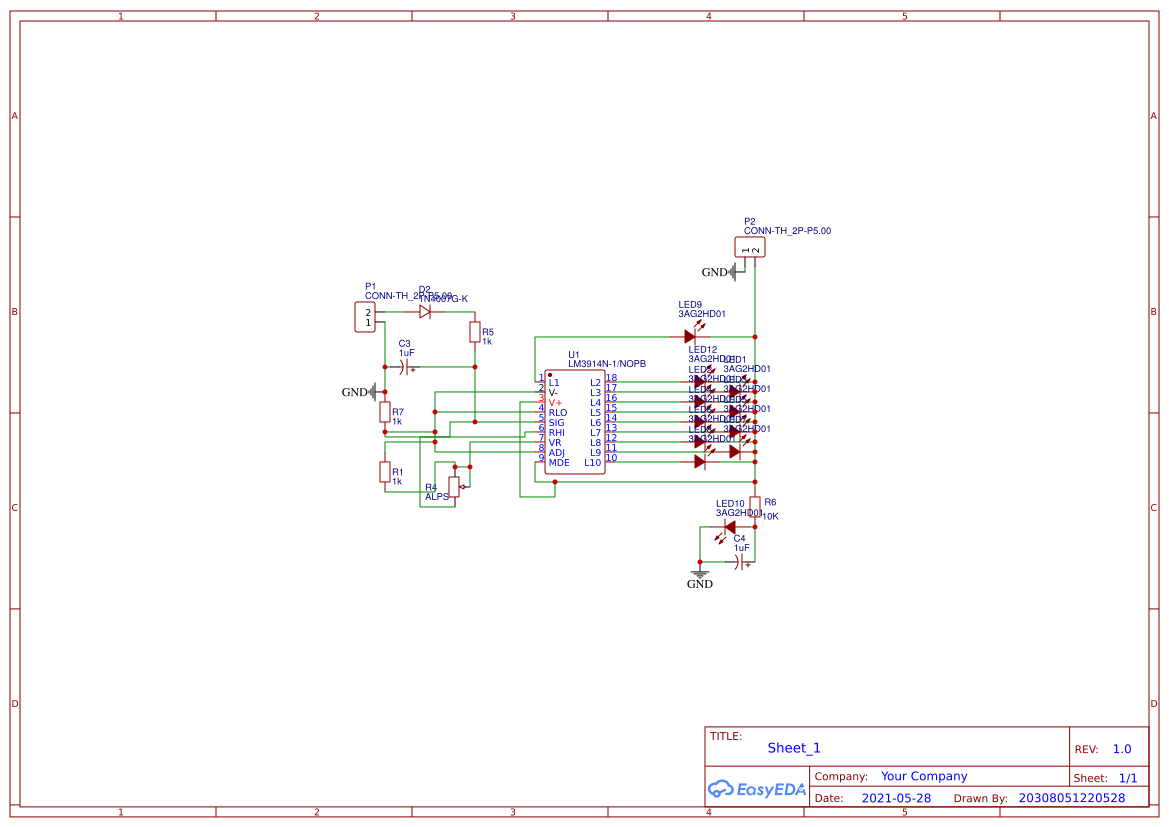 Practica#2 vumetro - Platform for creating and sharing projects - OSHWLab
