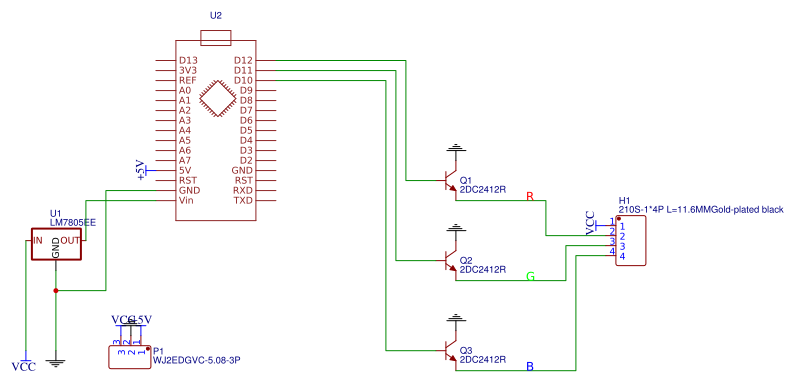 Arduino RGB LED - OSHWLab