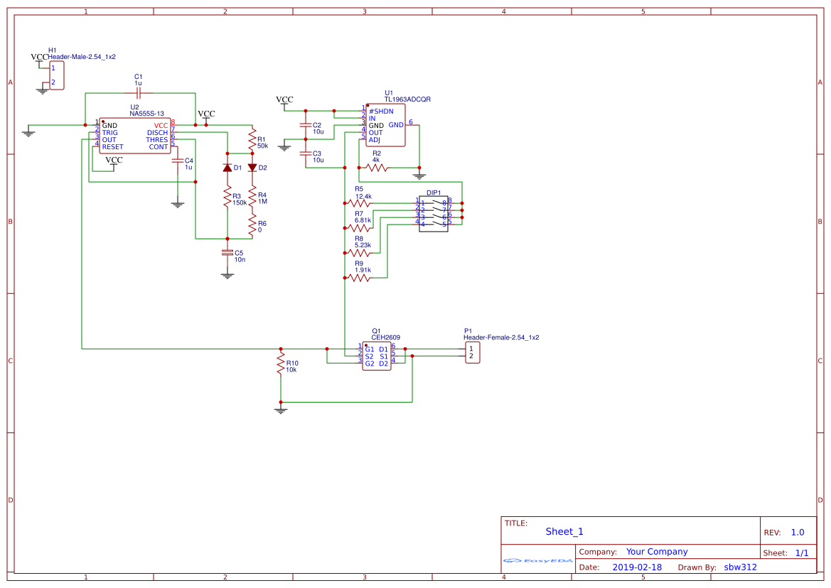120Hz Square Wave Generator - EasyEDA open source hardware lab