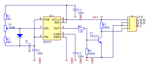 LED Display Brightness Controller Circuit - OSHWLab