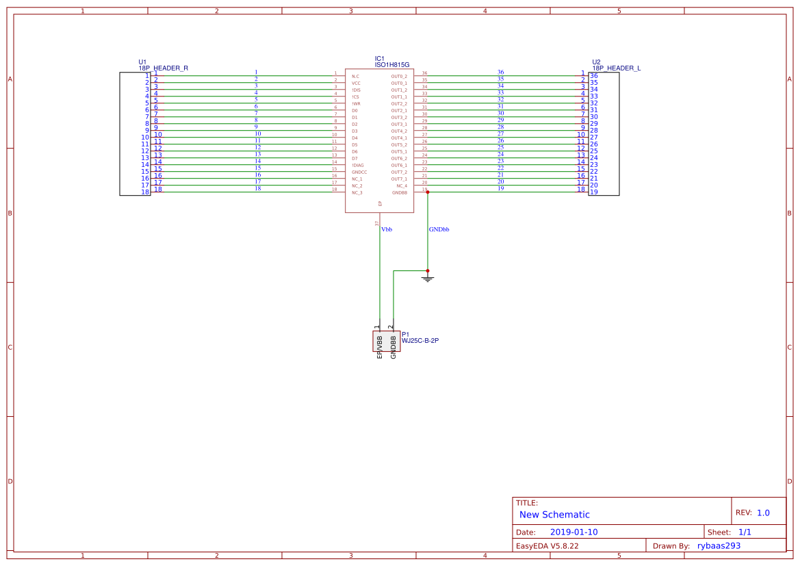 PG-DSO-36 to DIP-36 Breakout Board - EasyEDA open source hardware lab