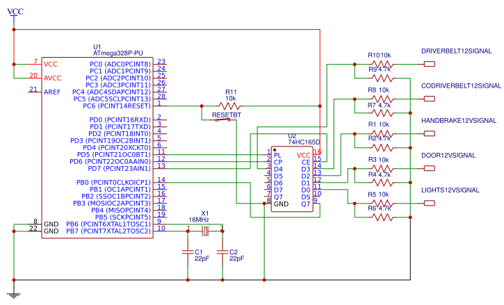 Arduino uno based circuit - OSHWLab