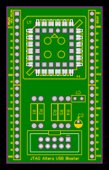 Altera programming board - EasyEDA open source hardware lab
